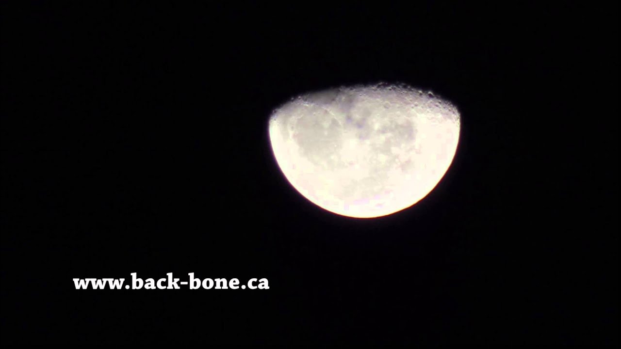 gopro moon shot with Nikon 70-210mm - YouTube