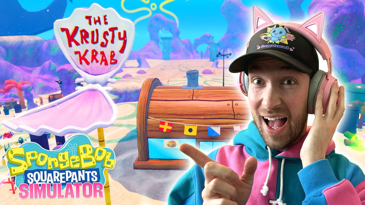 WE WENT TO THE KRUSTY KRAB IN ROBLOX - YouTube