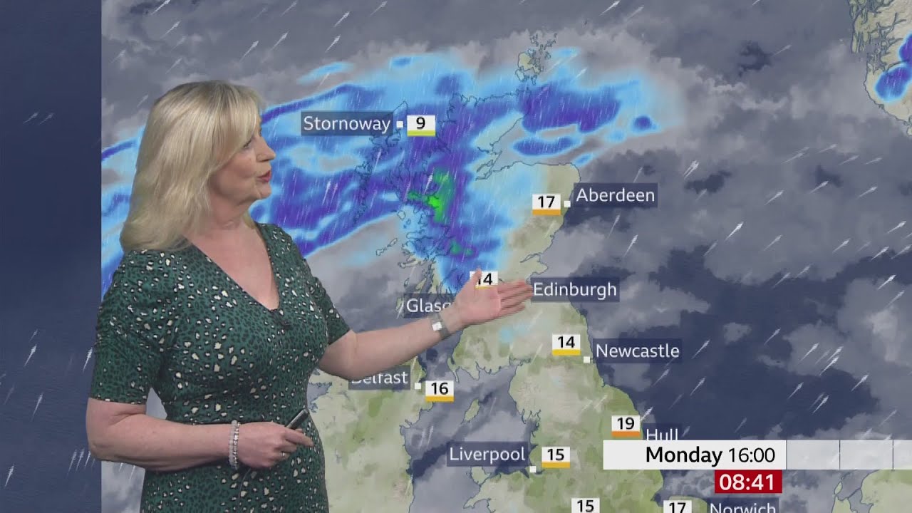 Carol Kirkwood - BBC Breakfast Weather 29/03/2021 - HD - YouTube