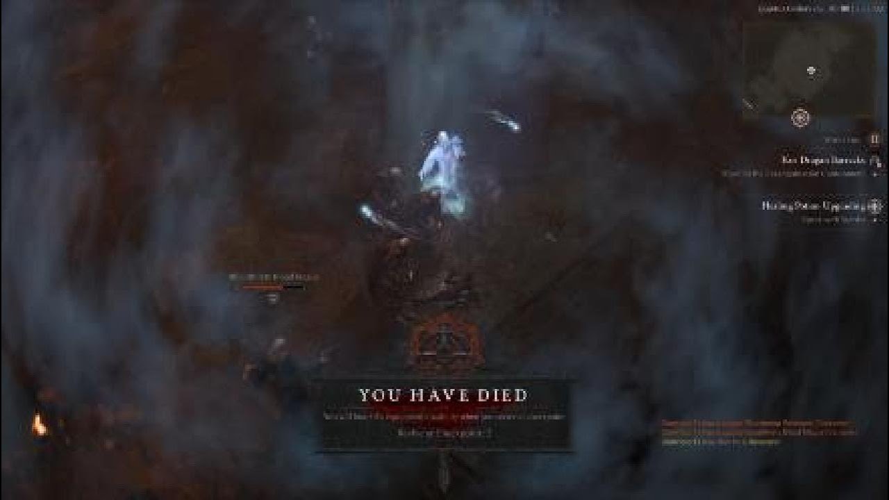 Diablo 4 PS5 First Death and Divine Weapon Shrine - YouTube