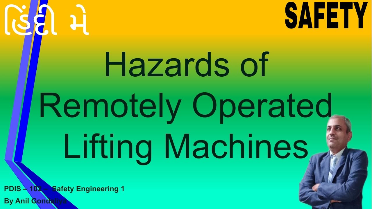 Hazards of Remotely Operated Lifting Machines - YouTube