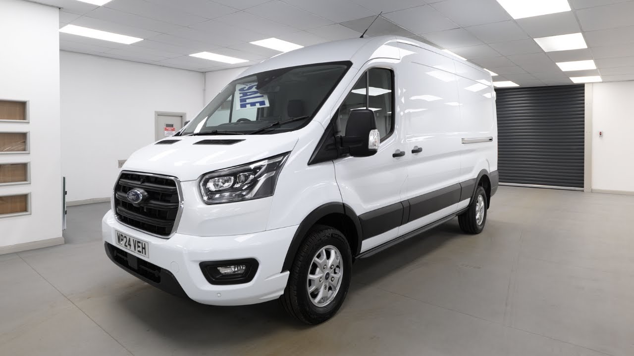 Ford Transit 350 2.0 Frozen White EcoBlue Limited Edition L3 Long ...