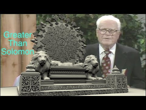 Greater Than Solomon - Dr. J Harold Smith (OFFICIAL) - YouTube