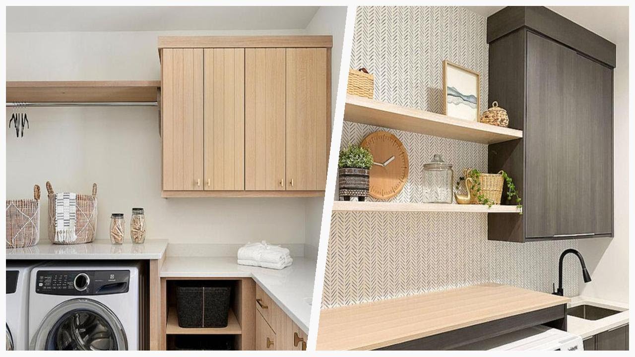 75 Scandinavian Laundry Room Design Ideas You'll Love - YouTube