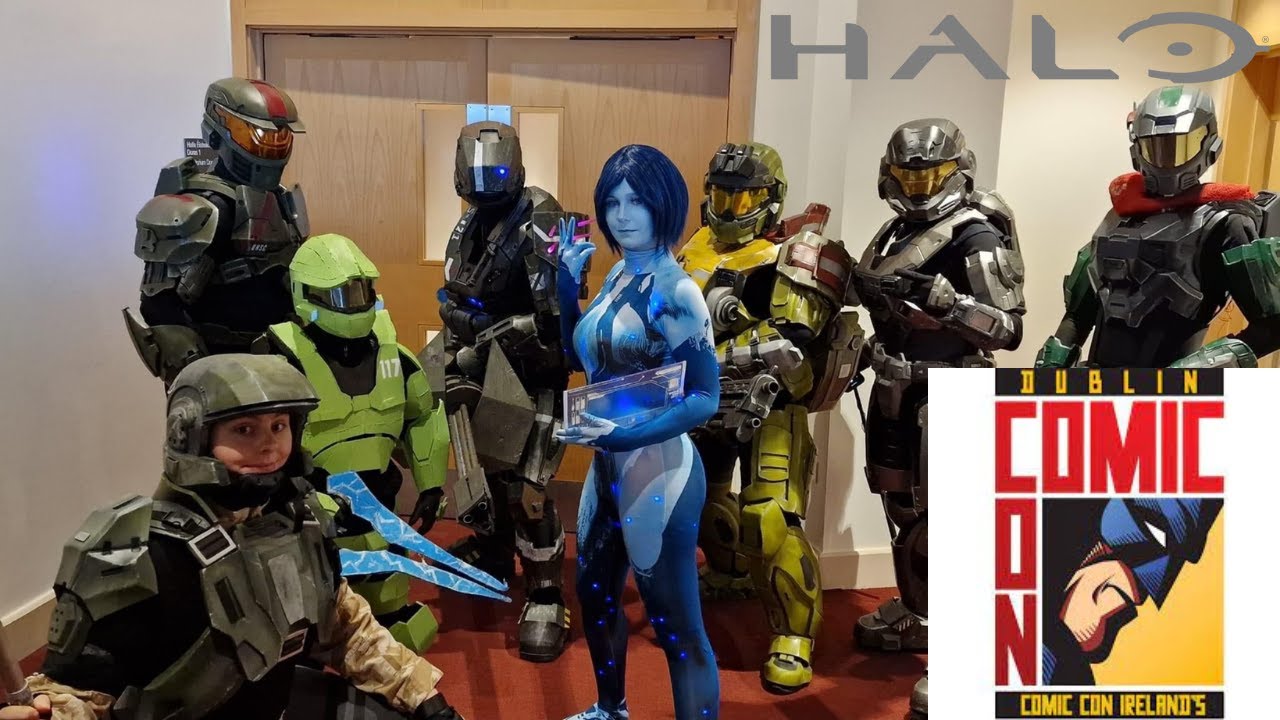Dublin Comic Con 2023 Summer: Halo cosplay group, 405th european ...