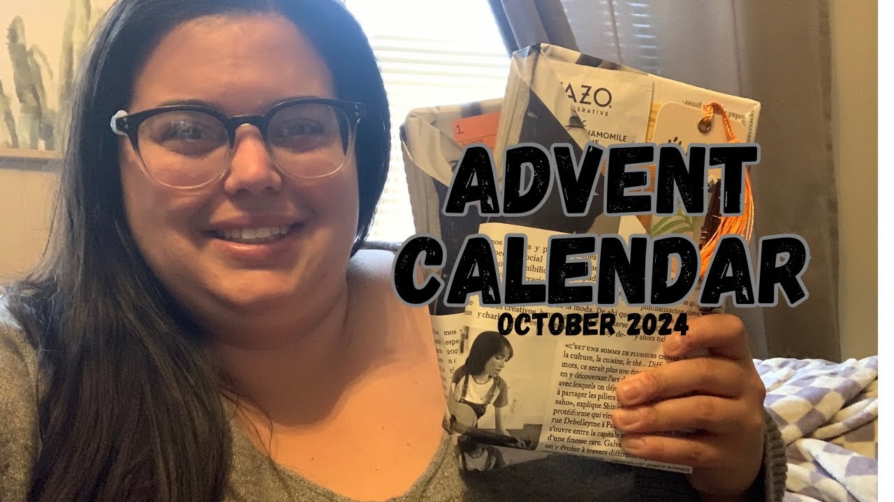 Book Advent Calendar for October 2024 with @Sharmainesstaycation - YouTube