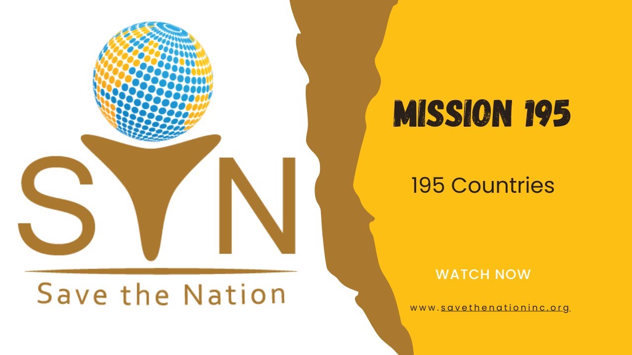 Save The Nation on Mission 195 (195 Countries) - YouTube