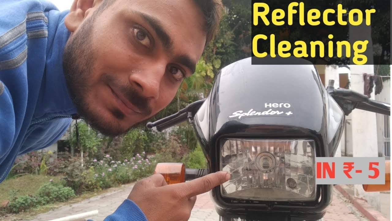 Headlight reflectors cleaning only ₹5 Rupees। - YouTube