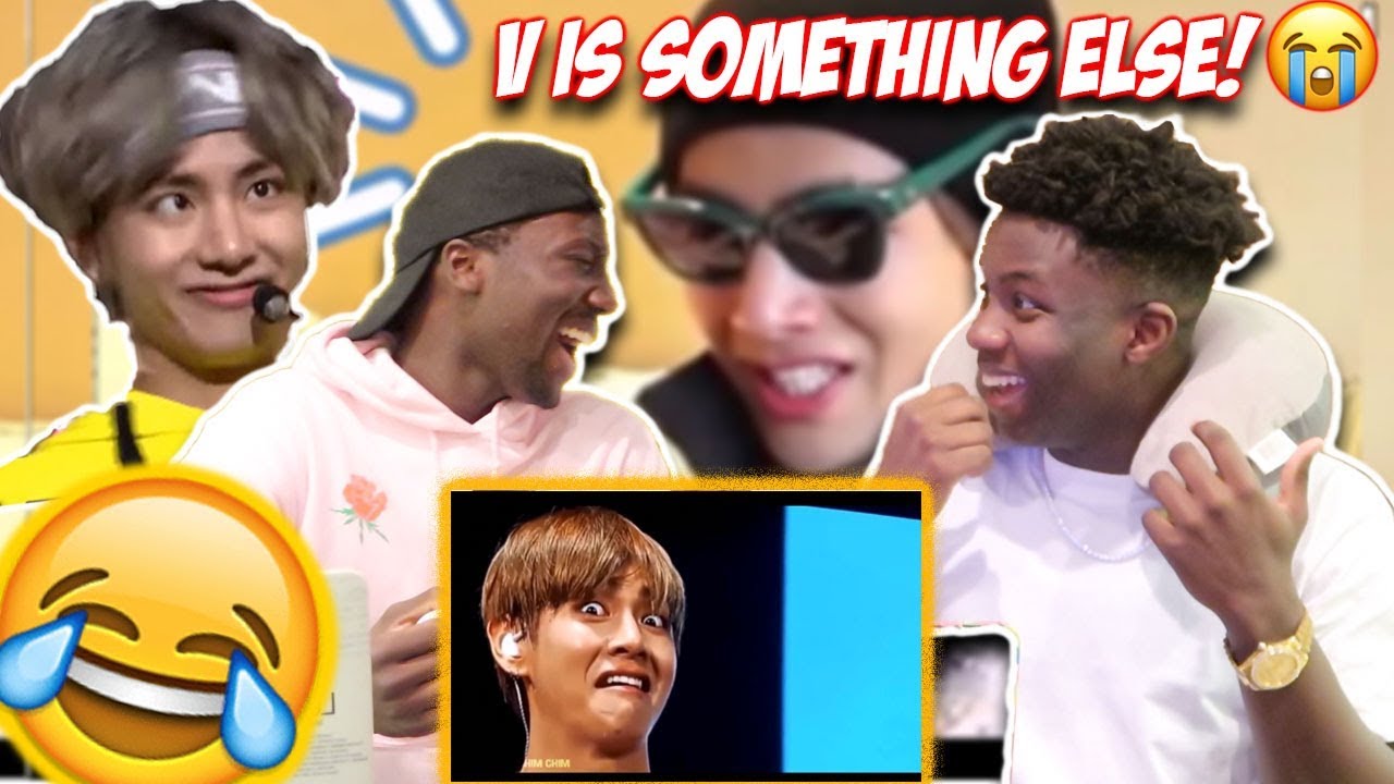 BTS V FUNNY MOMENTS [TRY NOT TO LAUGH CHALLENGE] (RUBBERBAND EDITION ...