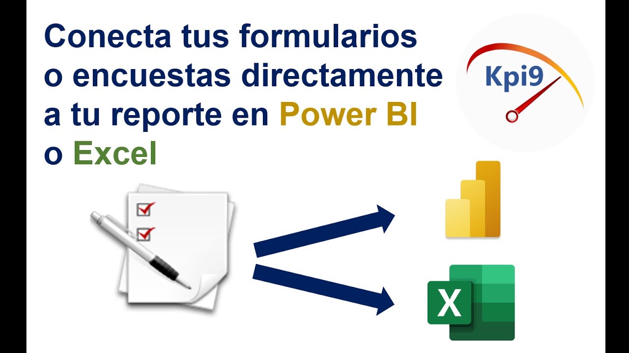 Conecta tus formularios a Power BI o Excel - YouTube