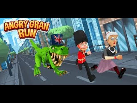 Angry Gran Run - Running Game | Game Play - YouTube