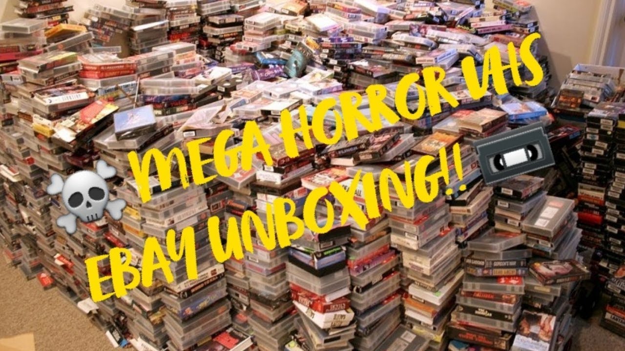 HORROR MOVIE VHS EBAY UNBOXING! - YouTube