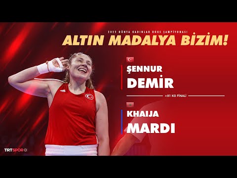 ŞENNUR DEMİR DÜNYA ŞAMPİYONU! Şennur'un Final Mücadelesi | 2022 Dünya Boks Şampiyonası