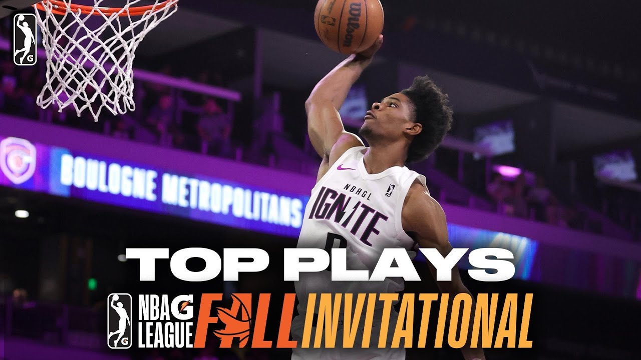 Best Plays From NBA G League Fall Invitational History - YouTube