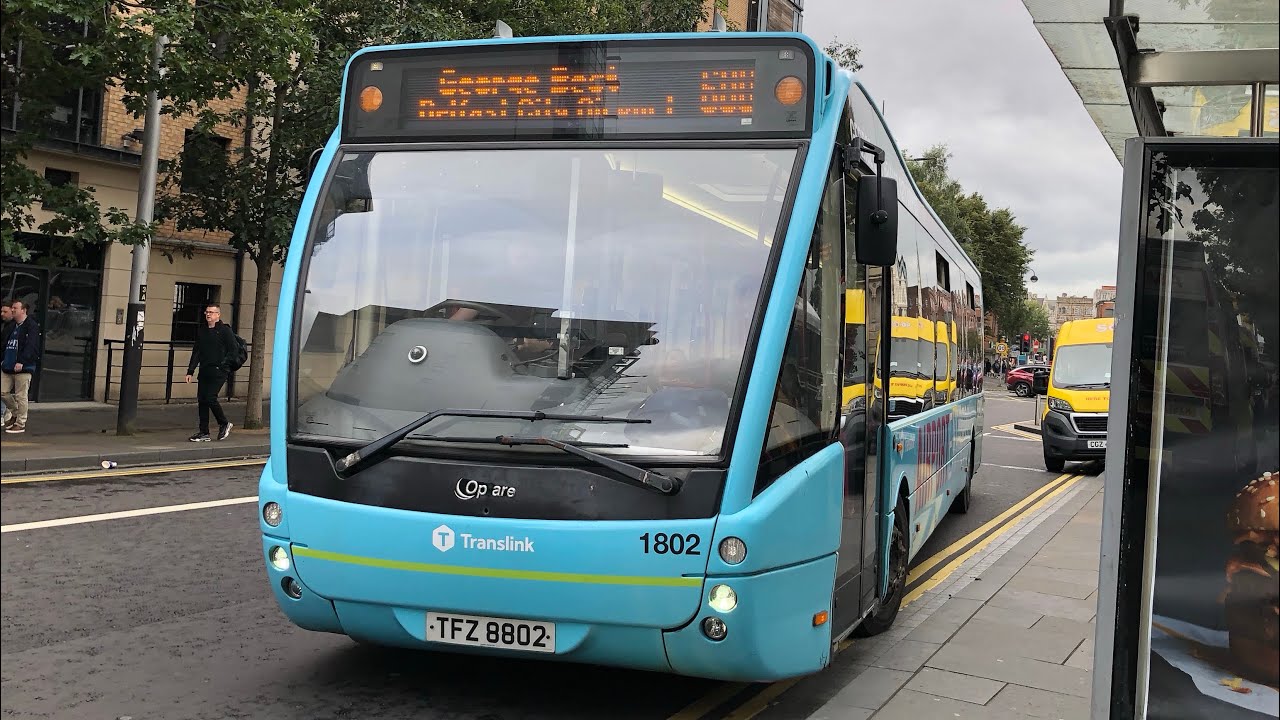 Translink Metro | Optare Versa | 1802 (TFZ 8802) | 600 to City Airport ...