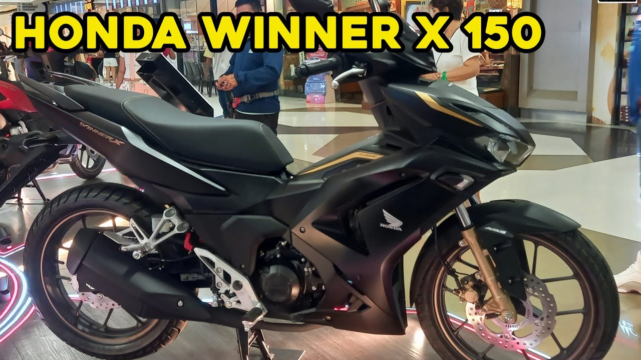 New!! Honda Winner X 150 2024 Black | Walkaround - YouTube
