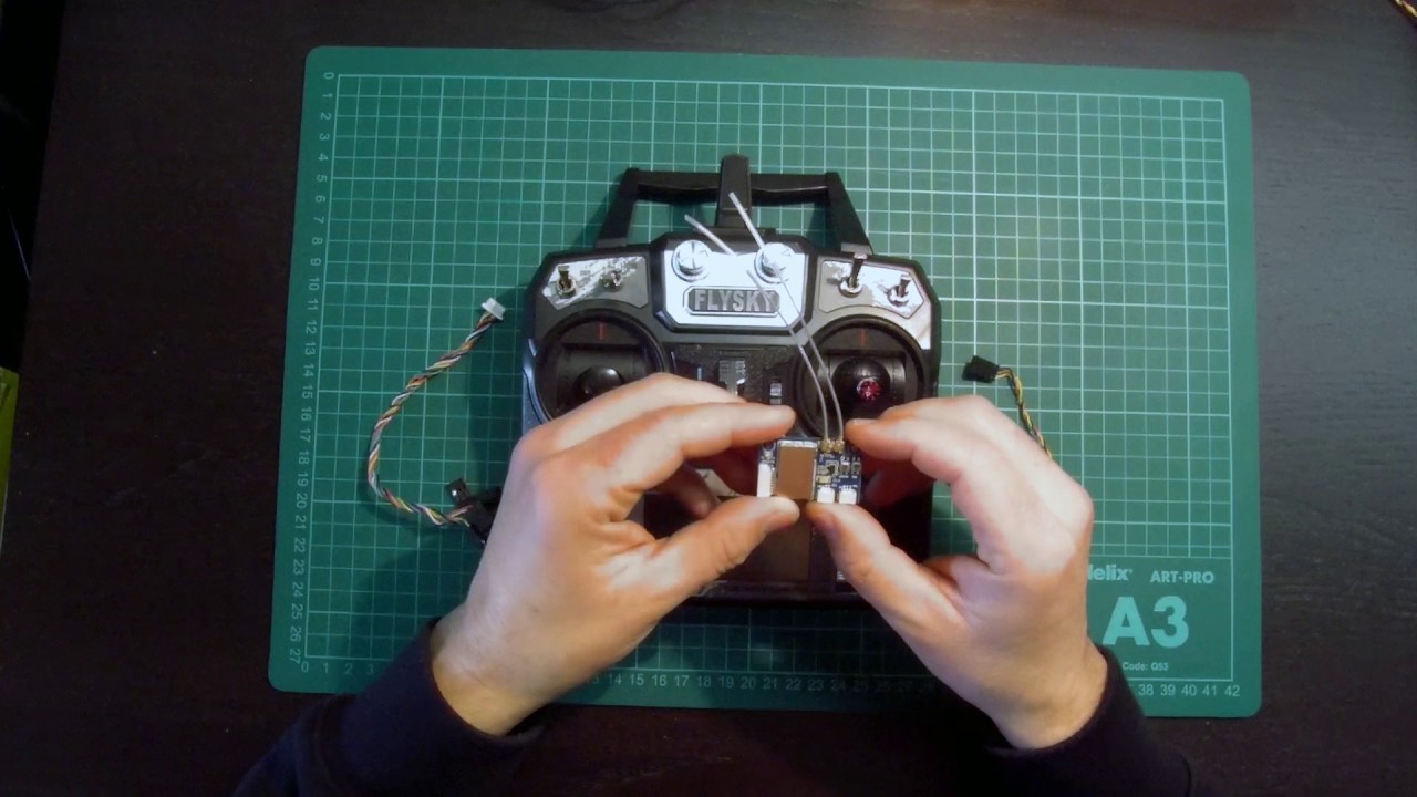 Flysky FS-i6X & FS-X6B Review PT - YouTube