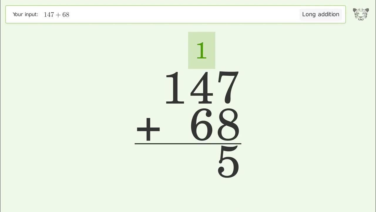 long-addition-solve-147-68-step-by-step-solution-youtube