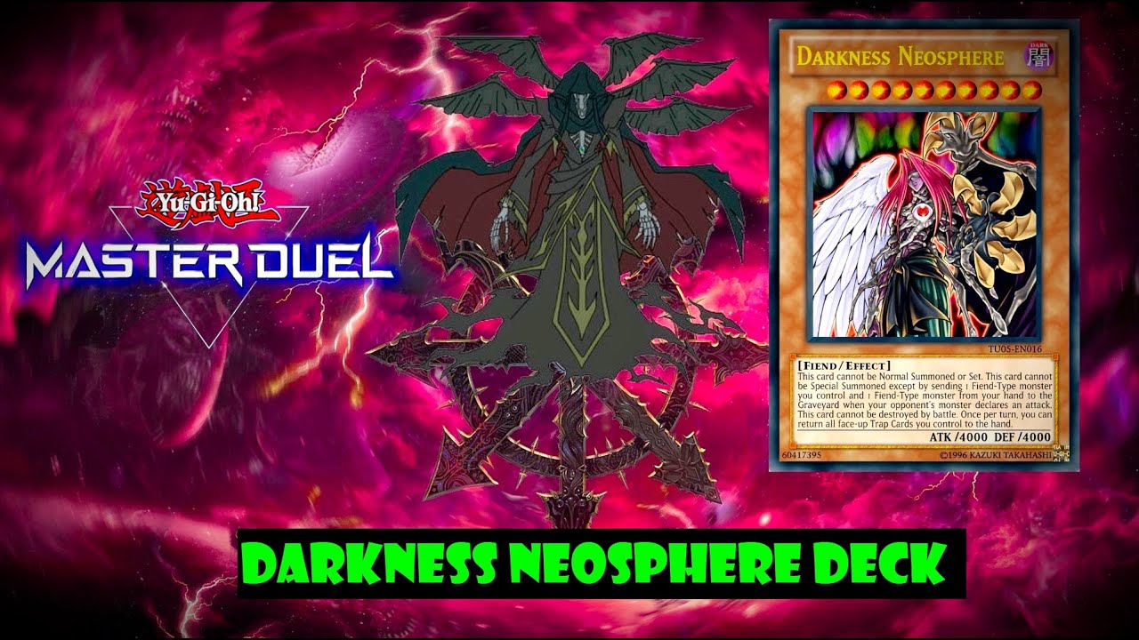 Master Duel N/R festival, Darkness neosphere deck - YouTube