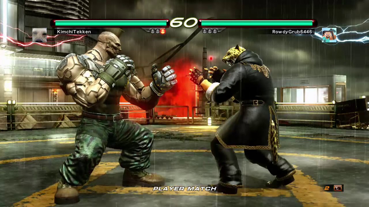 TEKKEN 6 match - Jack-6 vs. King - YouTube