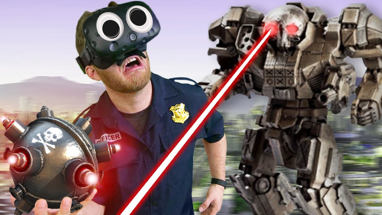 GIANT COP VS GIANT ROBOT | Giant Cop: Justice Above All - YouTube