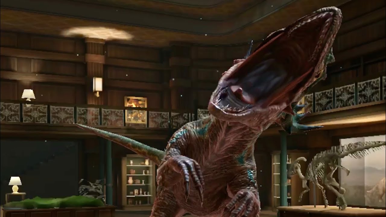 THORADOLOSAUR CAUSES CHAOS IN THE LIBRARY - Jurassic World Alive - YouTube