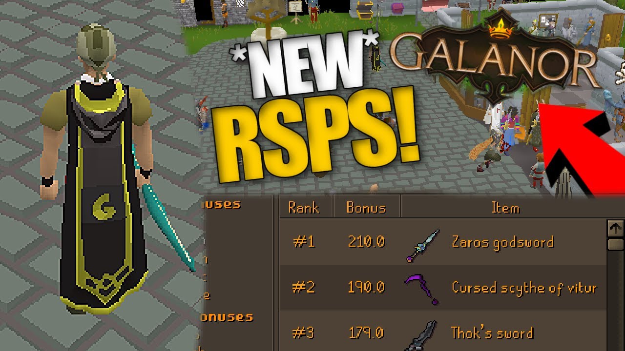 A *PROMISING* NEW RSPS RELEASED!! | 150+ ACTIVE PLAYERS! (HUGE GIVEAWAY ...