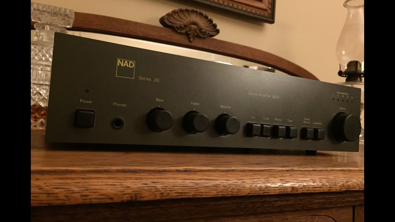 Vintage Vibe review of the Nad 3020 Integrated Amplifier! - YouTube