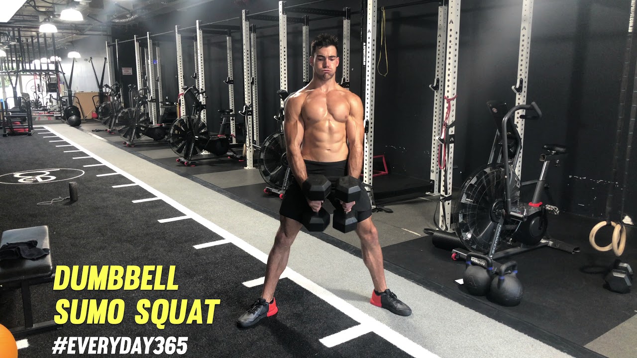 DB Sumo Squat - YouTube