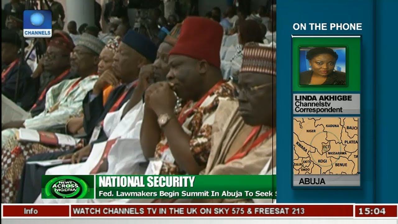 Federal Lawmakers Begin Security Summit In Abuja | News Across Nigeria ...