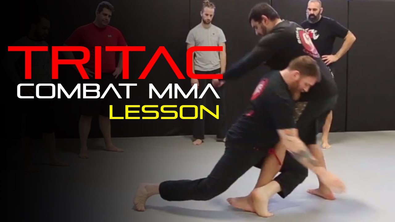 TRITAC Combat MMA: Punch Defense - Leg Trip - Footlock - YouTube