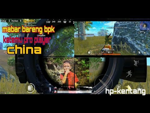 Bpk vs anak 8taun, Mabar bareng.  ketemu pro player china, jago main M16A4
