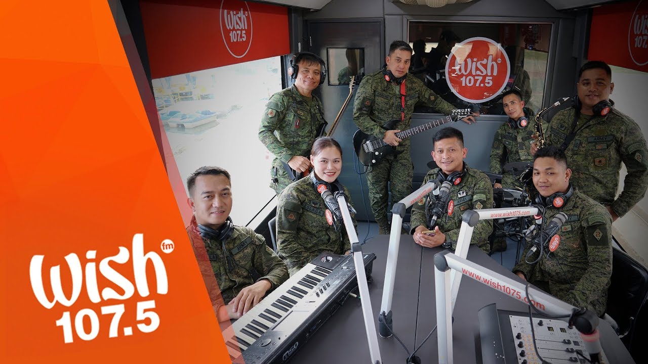 Philippine Army Band performs “Kabayanihan” LIVE on Wish 107.5 Bus ...