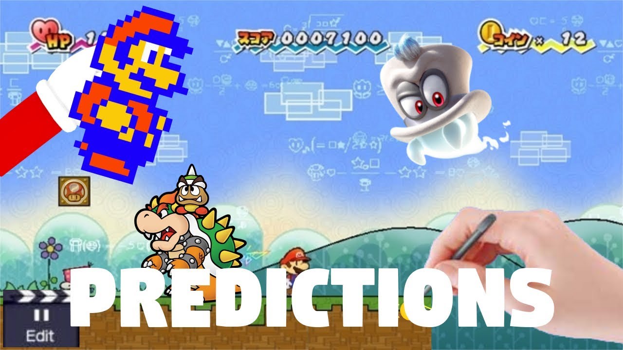 Super Paper Mario Maker? - Super Mario Maker 2 Predictions - YouTube