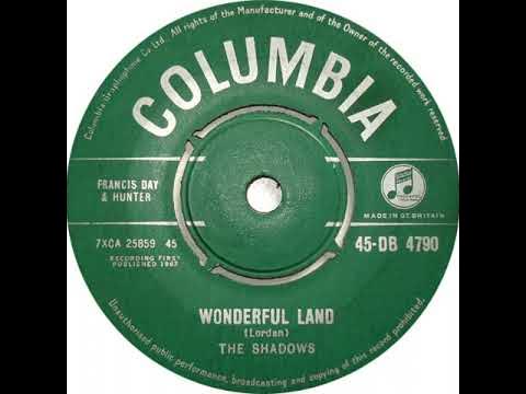 UK New Entry 1962 (48) Shadows - Wonderful Land - YouTube