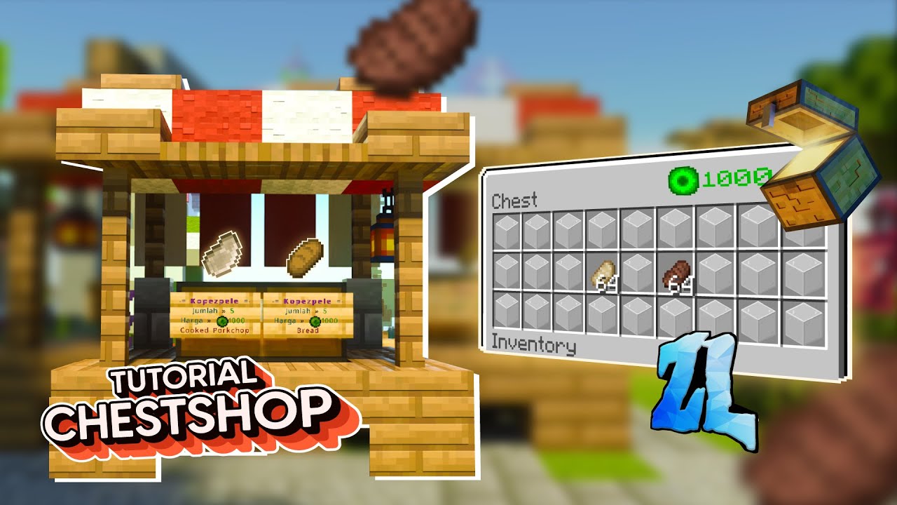 #1 | Tutorial Chestshop - ZenyLand Network - YouTube