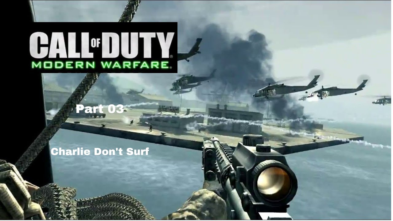 CALL OF DUTY 4 MODERN WARFARE Gameplay Walkthrough Part 3 [1080p 60FPS ...