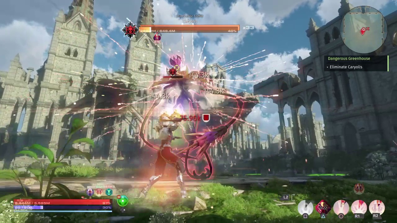 Skyforge PS4 Caryolis solo outlaw - YouTube