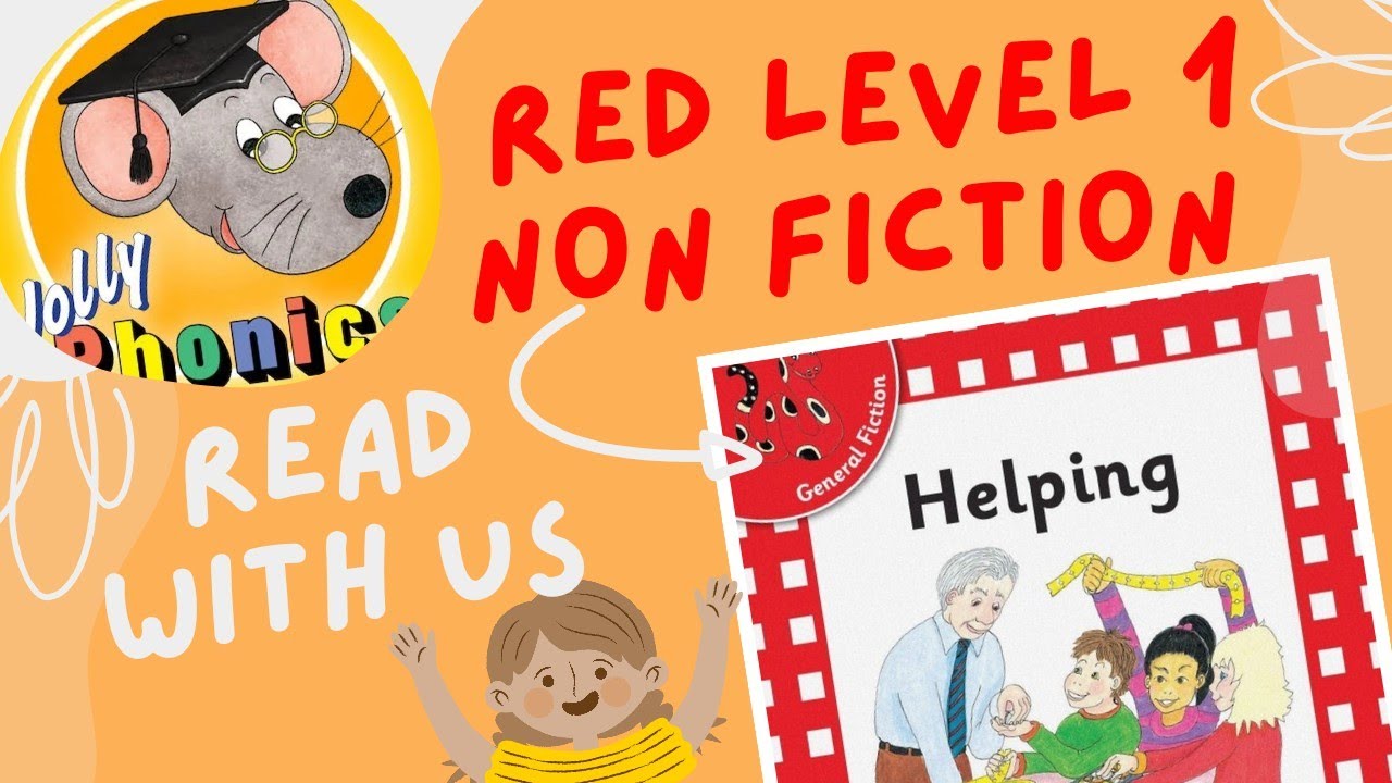 Jolly phonics Red Level 1-General Fiction -Helping #literacy #reading # ...