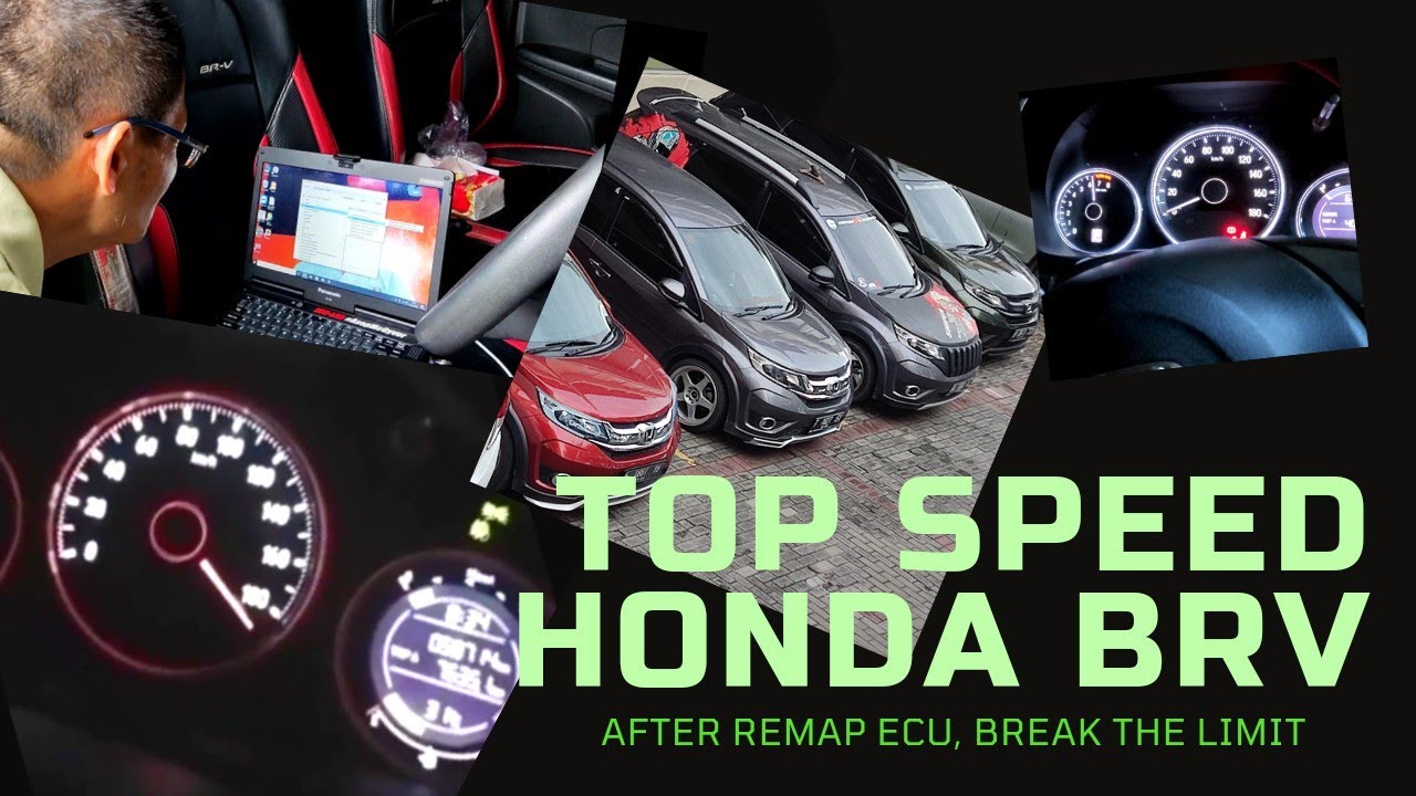 TEST TOP SPEED Honda BRV after Remap by Ecu Lab Palembang, GILA PARAH ...