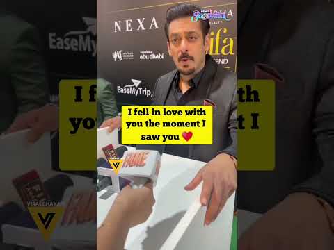 Watch: Salman Khan Reject Marriage Proposal At IIFA Event | IIFA Awards 2023 | #shorts #viralvideo
