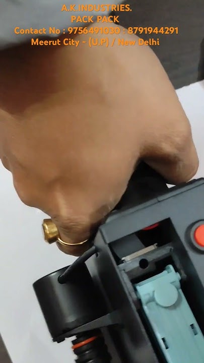 Semi Automatic : Handled Inkjet Printer Batch coding machine#inkjetprinter - YouTube