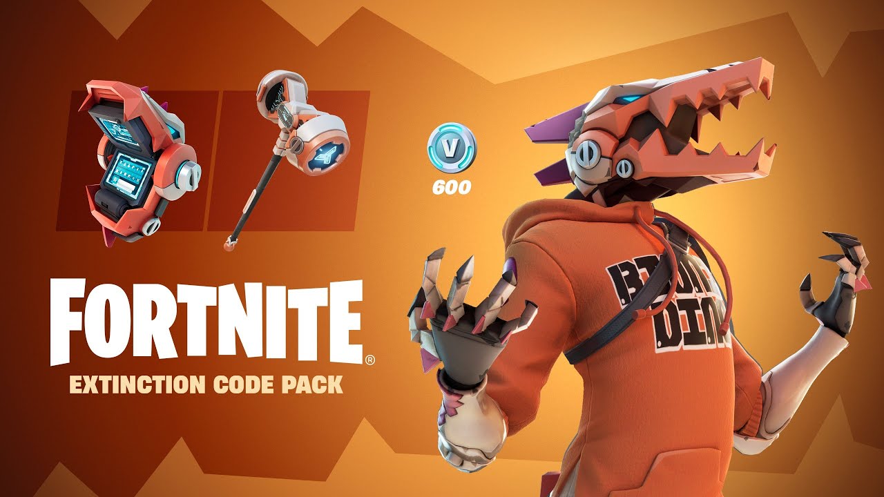 HAXSAUR Starter Pack is Here - Extinction Code Pack (Full Review) | Fortnite Chapter 4 Season 4 ...