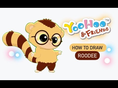 Drawing Roodee from YooHoo and Friends - YouTube