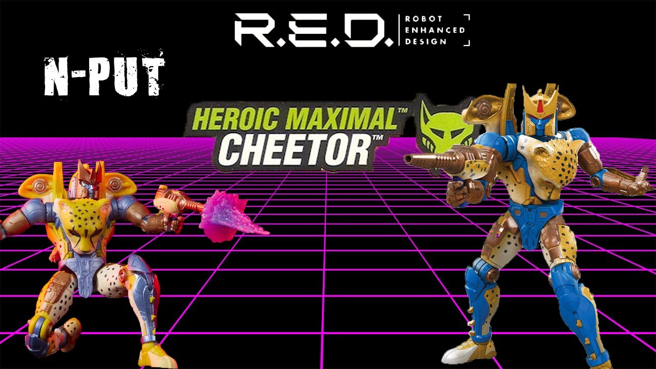 Transformers R.E.D. Cheetor Review by N-PUT