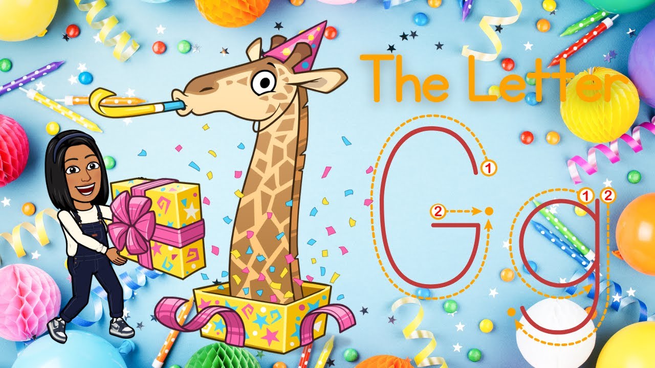 The Letter G - g for Kids! / Learn The Alphabet with Teacher Elsa - YouTube