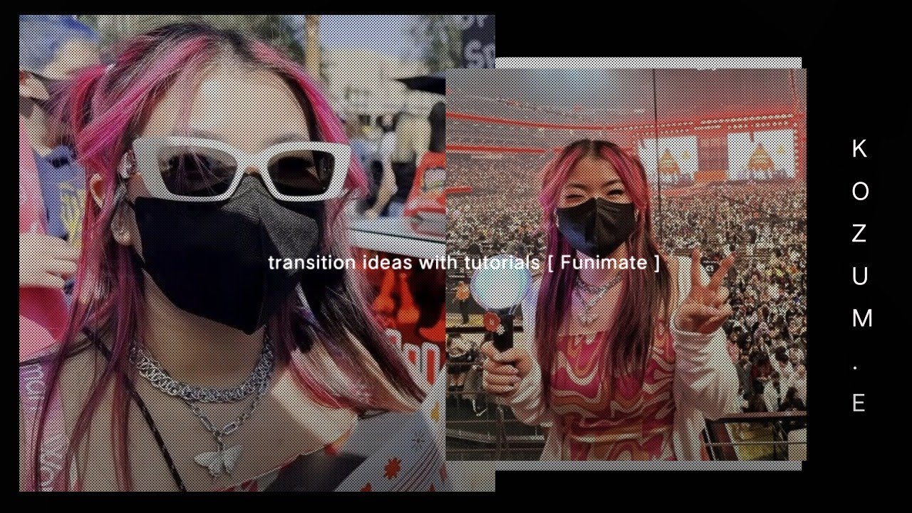 transition ideas with tutorials [ funimate ] - kozum.e - YouTube