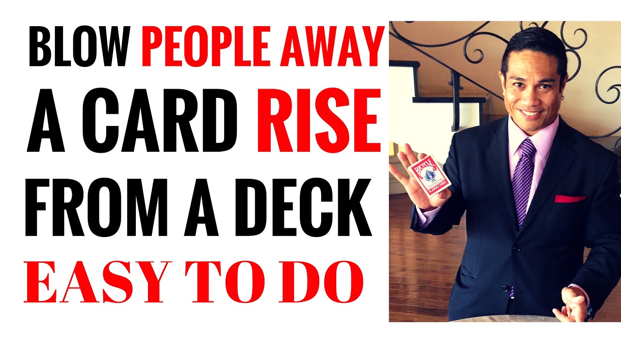 SELECTED CARD RICE from the DECK - the Rising Card Tutorial. Blow ...