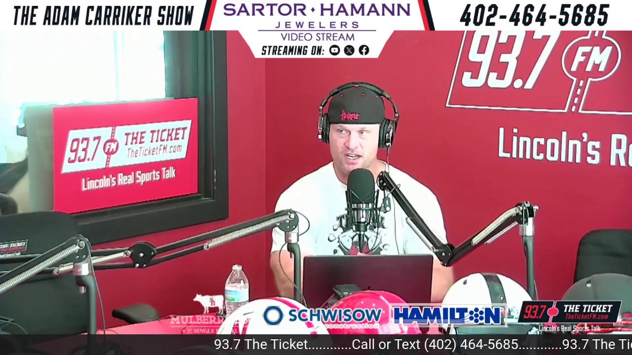 (REPLAY) NEBRASKA's BOWL PROJECTIONS | The Adam Carriker Show - YouTube