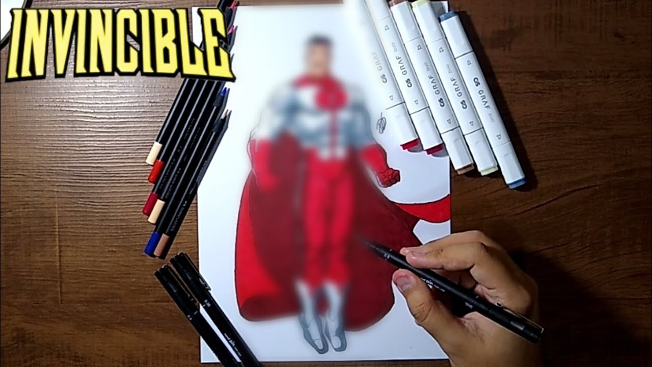 Speed Drawing Omni-Man [ INVINCIBLE ] - YouTube